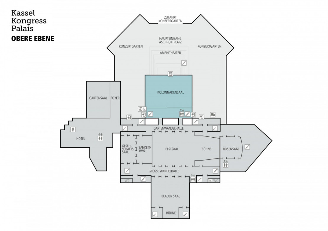 Kolonnadenflügel | Kassel Kongress Palais